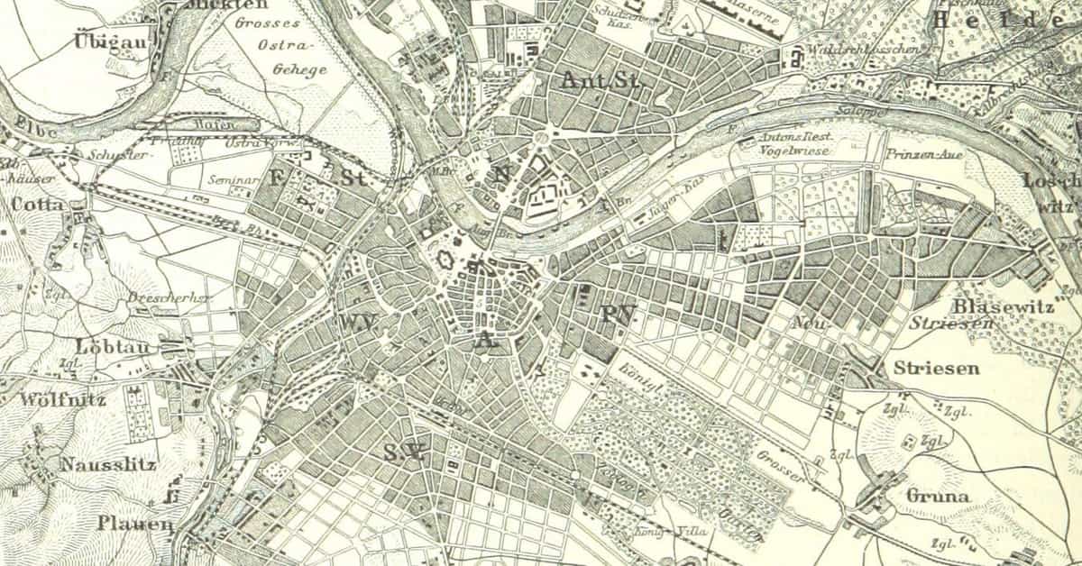 Comparing Old Maps of Famous Cities to Their Modern Versions