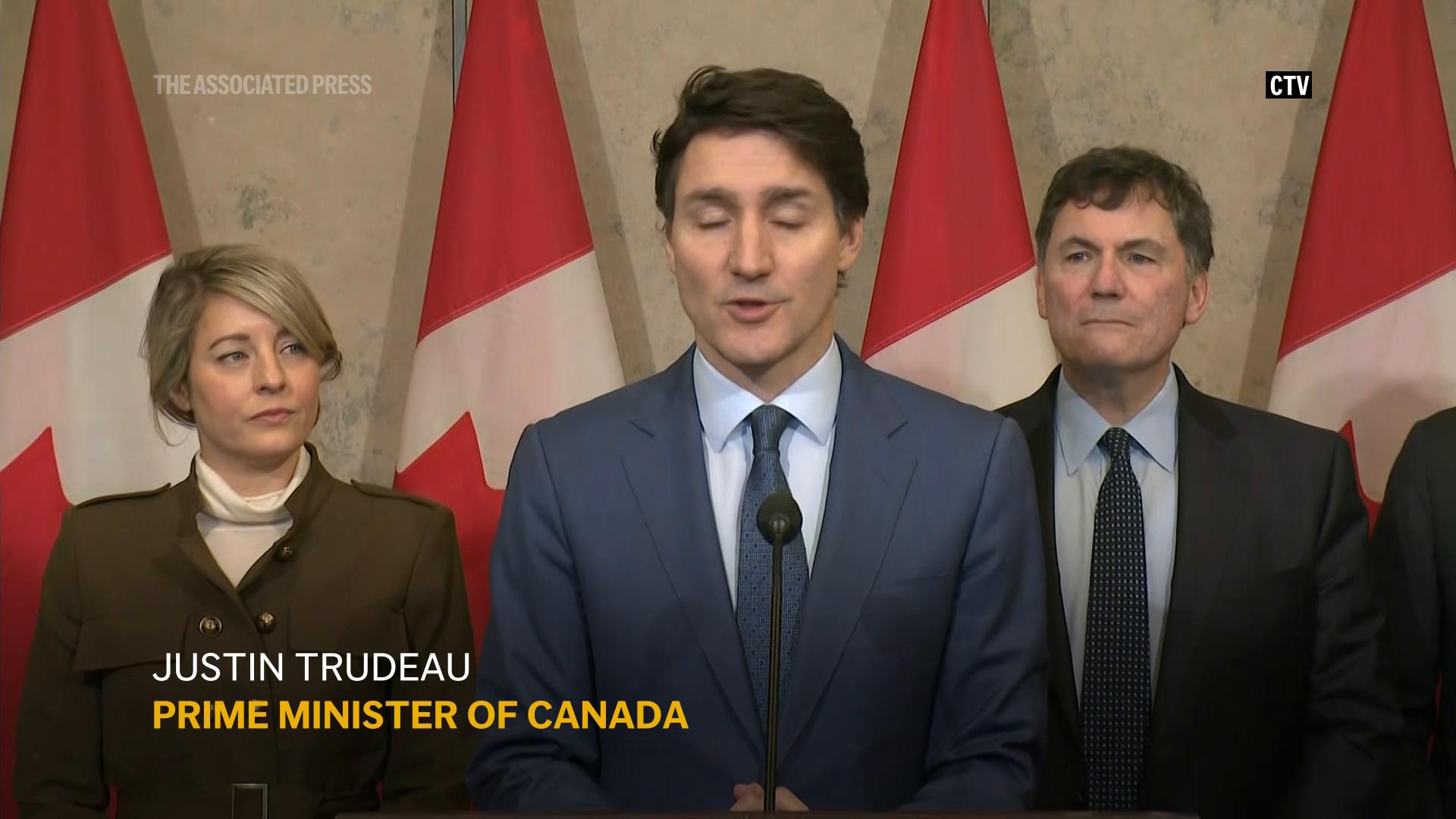 Canadian Prime Minister Justin Trudeau slams Trump’s tariffs