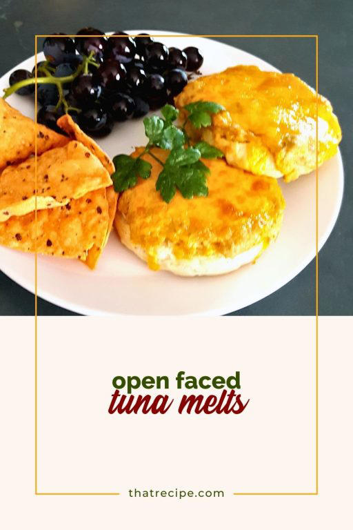Open Faced Tuna Melts: Easy and Delicious