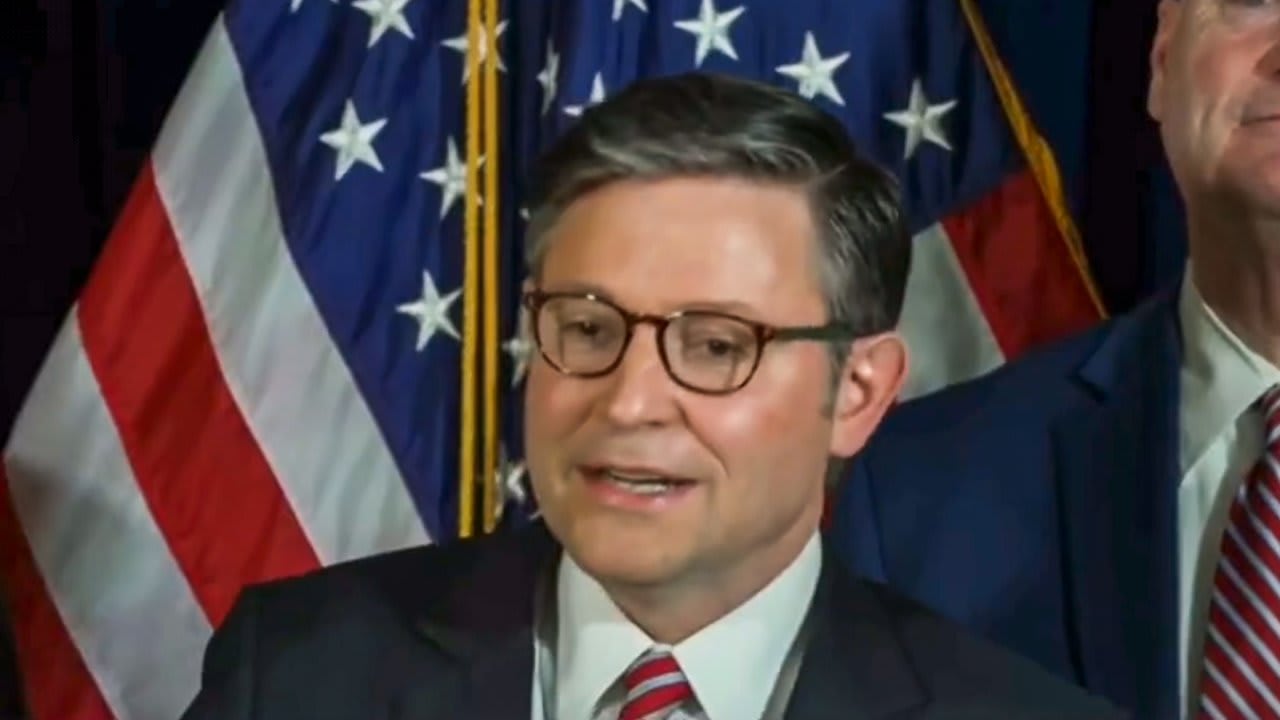 'I would like to frame it in gilded gold': Mike Johnson gushes ahead of ...