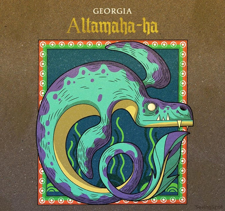 "American Cryptids" — The Most Well Known Mythical Creatures From Every US State