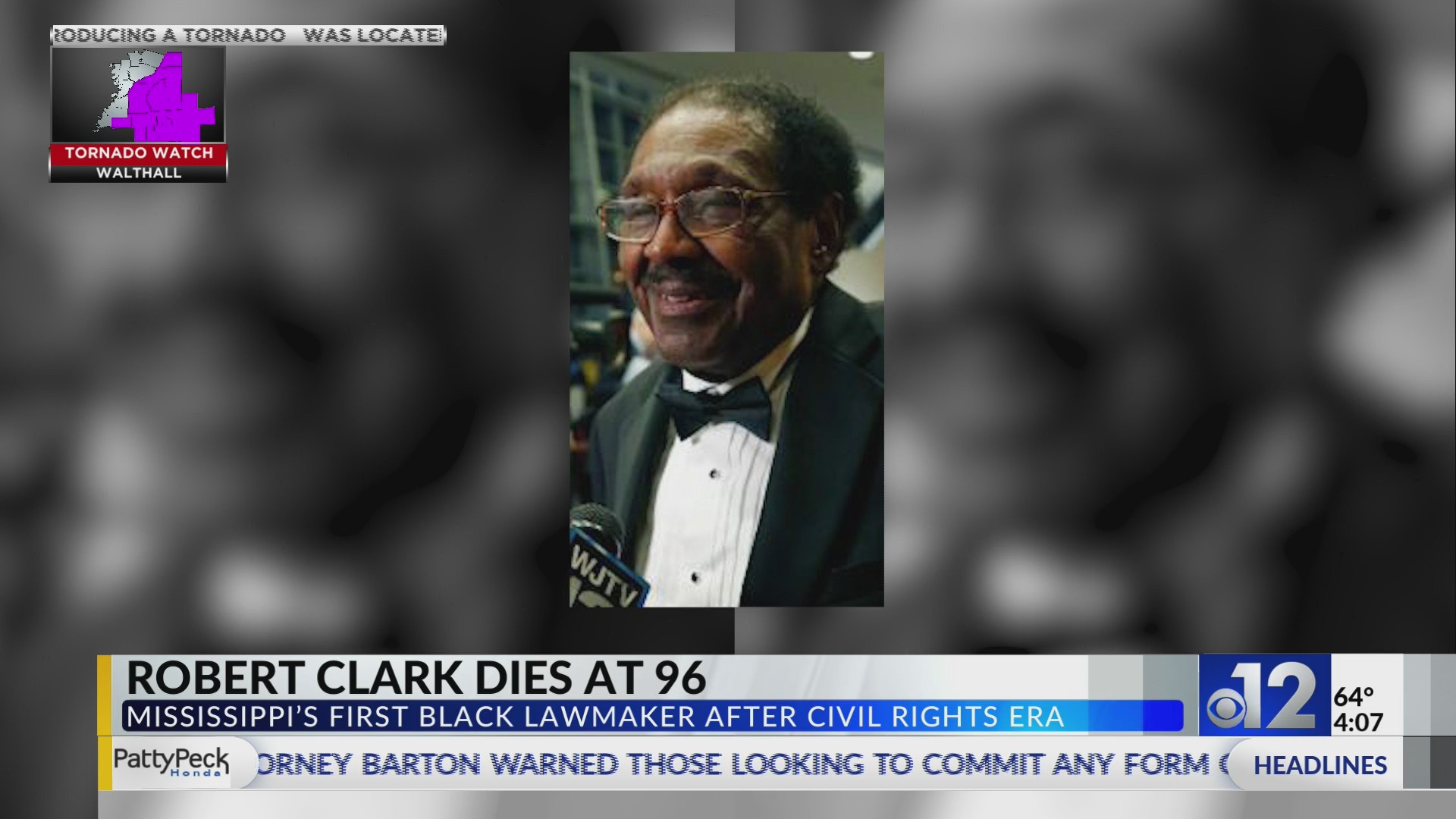 Robert Clark, Mississippi’s first Black lawmaker after Civil Rights era, dies at 96