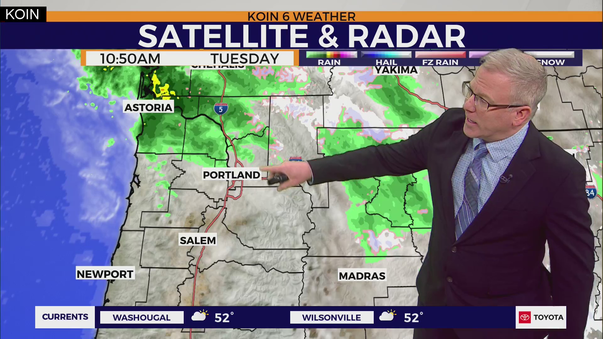 Weather Forecast: Rain Ending Today