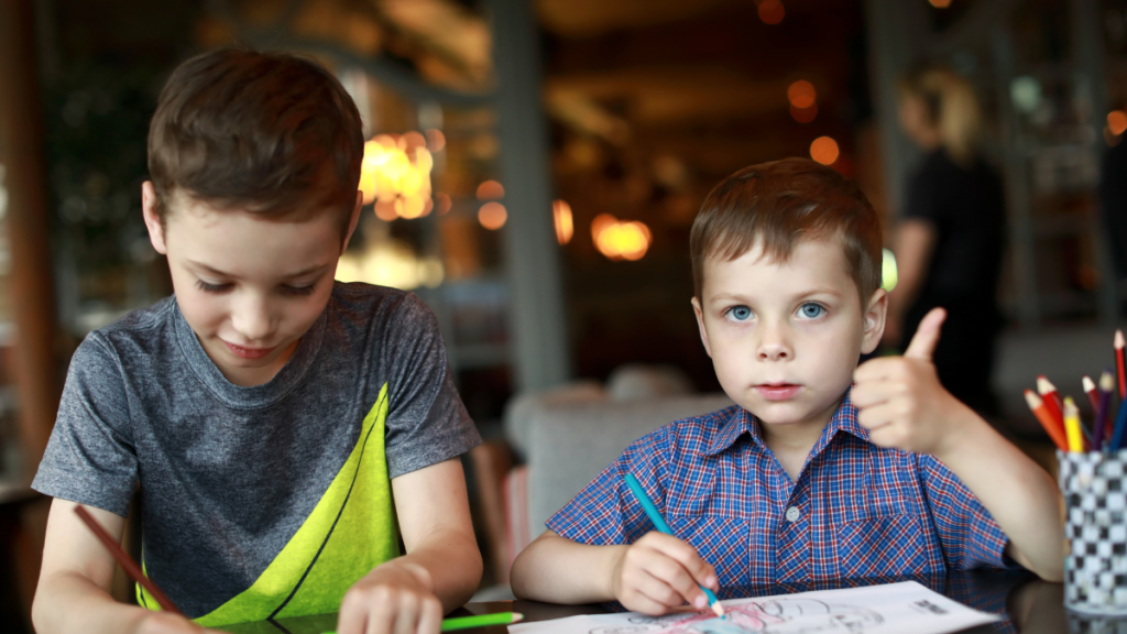 Tips To Get Kids To Behave Without Screens While Eating Out