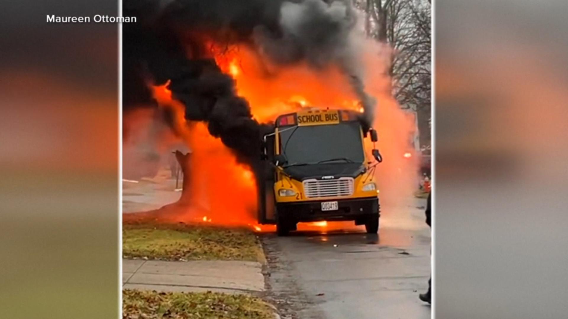 Ohio bus driver speaks out after saving students from fiery explosion