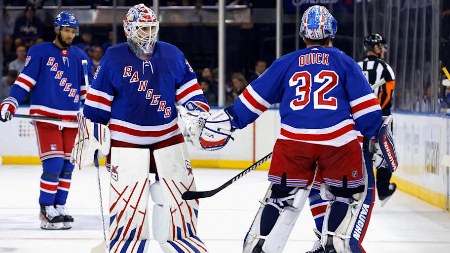 Igor Shesterkin and Jonathan Quick bring the New York Rangers into ...