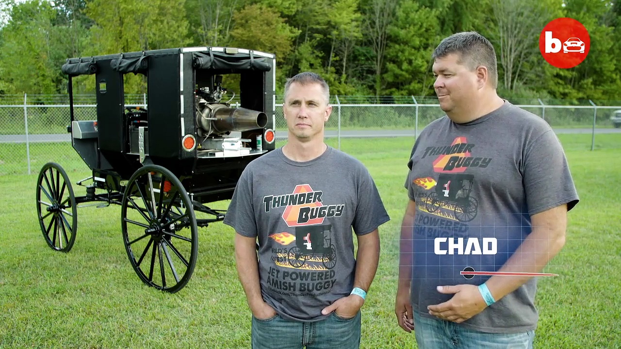 World’s First Jet-Powered Amish Buggy
