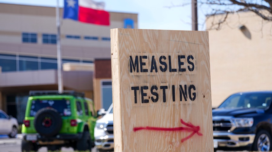 CDC says it is on the ground in Texas to aid in measles outbreak response