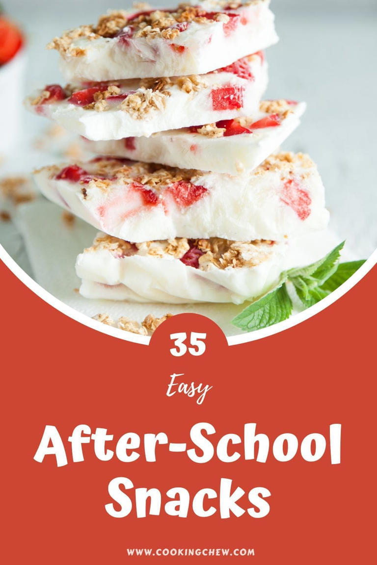35 Easy After-School Snacks – Quick, Fun & Kid-Approved!