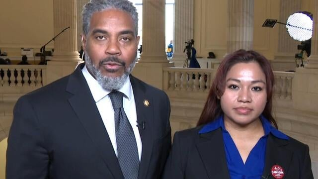 Culinary union member joins Rep. Steven Horsford at Trump's address to ...