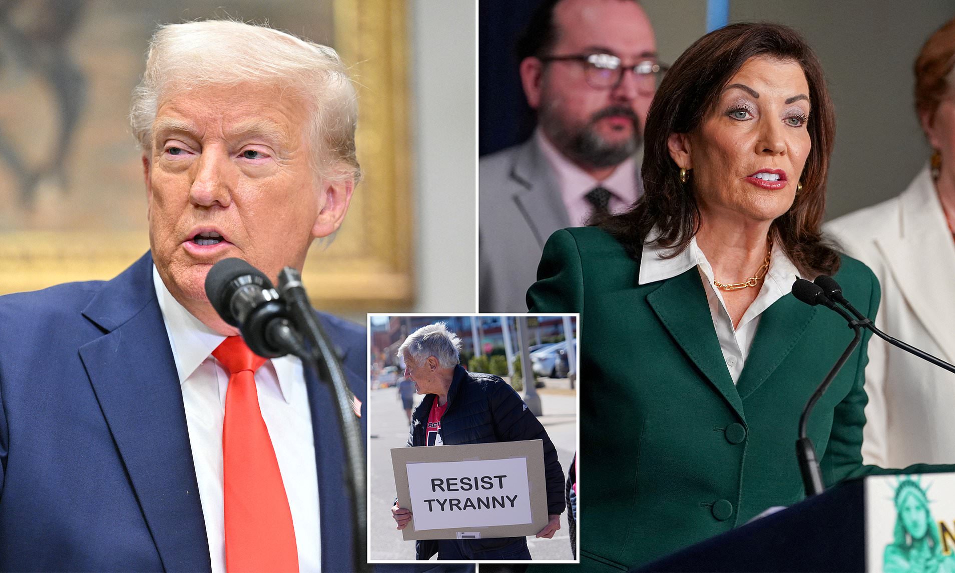 New leader of growing 'resistance' against Trump is revealed