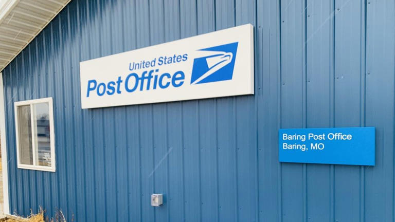 Brand-new Baring Post Office now open after tornado destroyed previous one