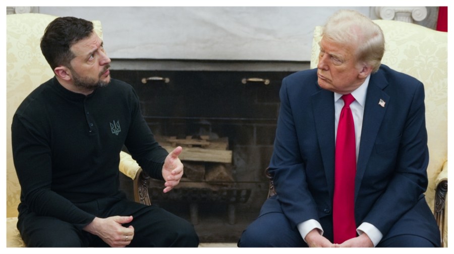 Ukraine selling T-shirts with Zelensky quote from Trump-Vance meeting