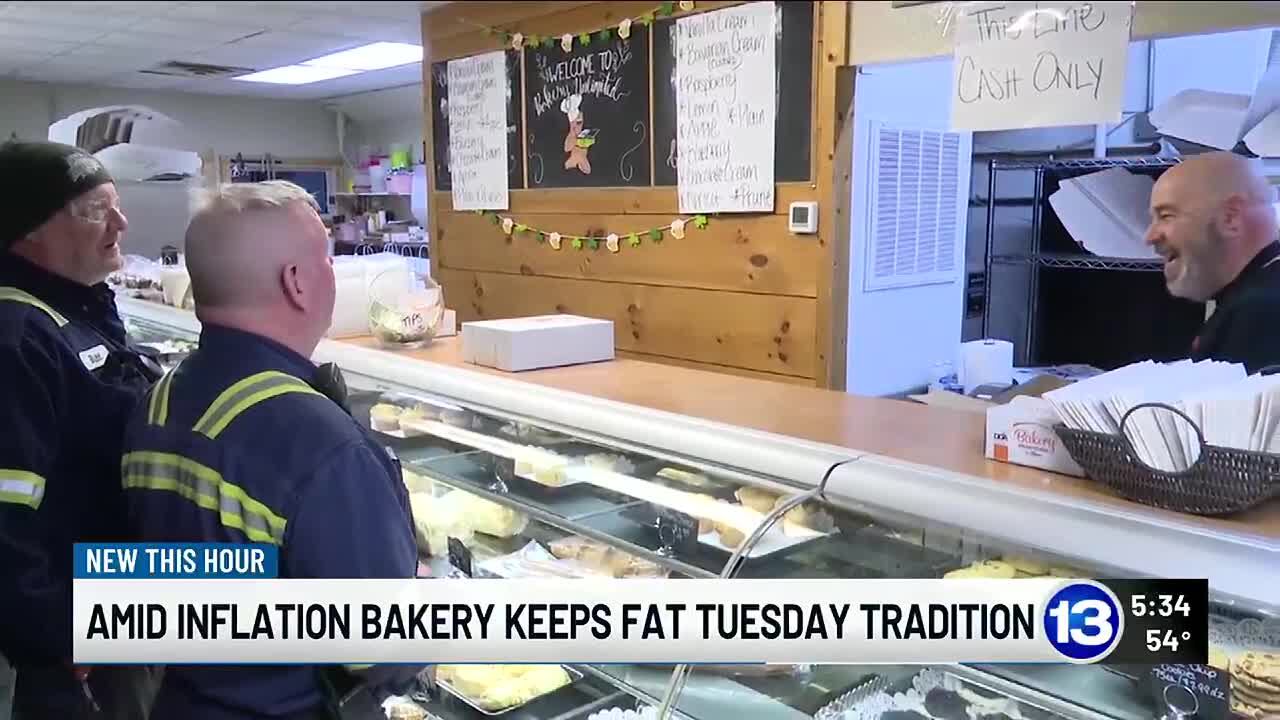 Amid inflation, bakery keeps Fat Tuesday tradition