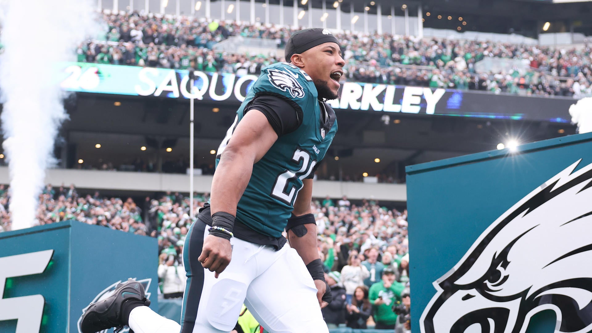 Eagles make Saquon Barkley NFL's highest-paid RB ever on two-year ...