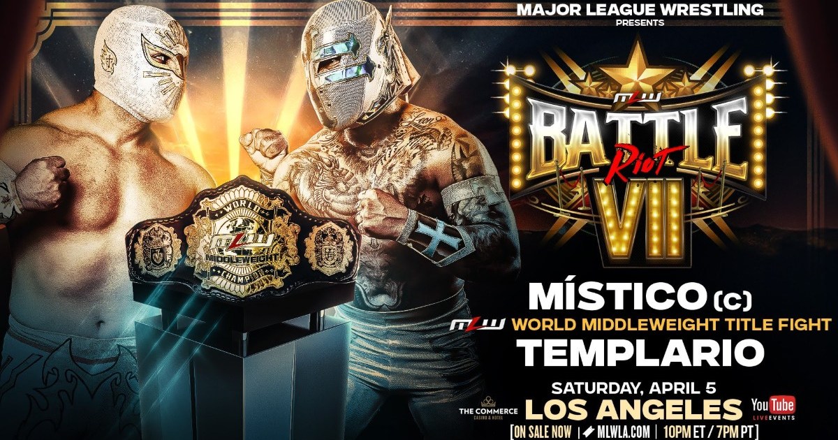 MLW World Middleweight Title Match Set For MLW Battle Riot VII