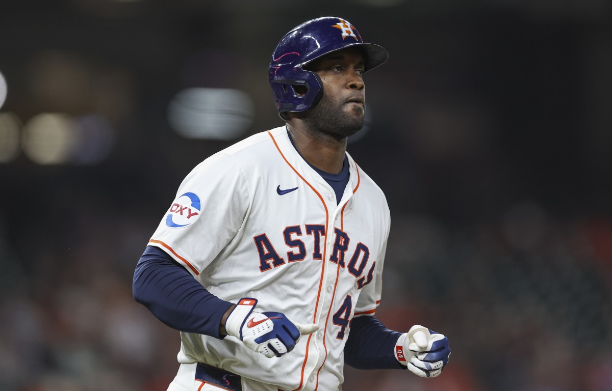 Astros Announce Yordan Alvarez Update Before Rangers Game