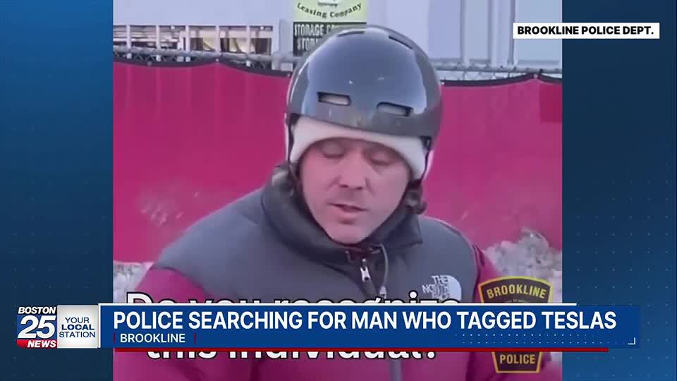 Do you recognize this man? Brookline Police post video of suspect ...