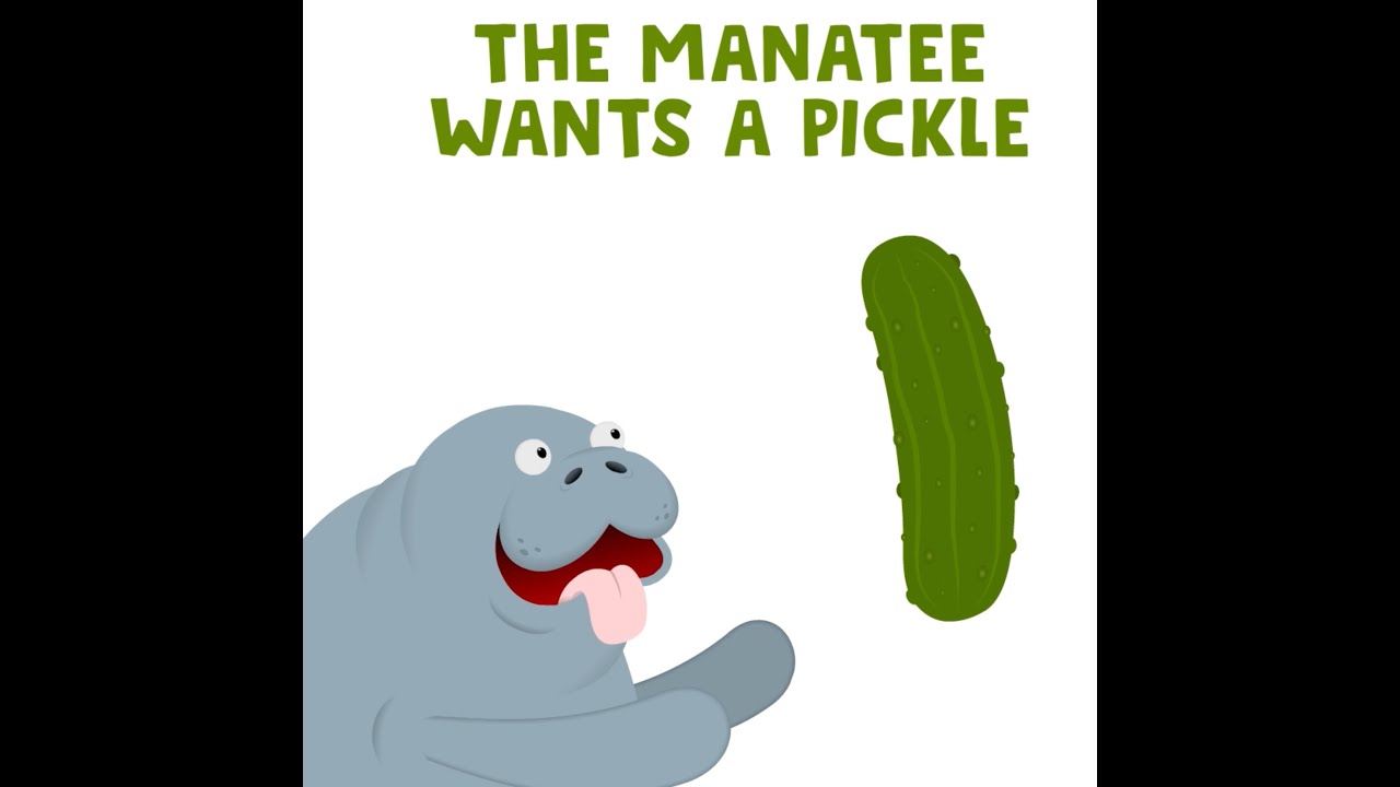 Pickel-Eating Manatee Stars In Adorable Animation