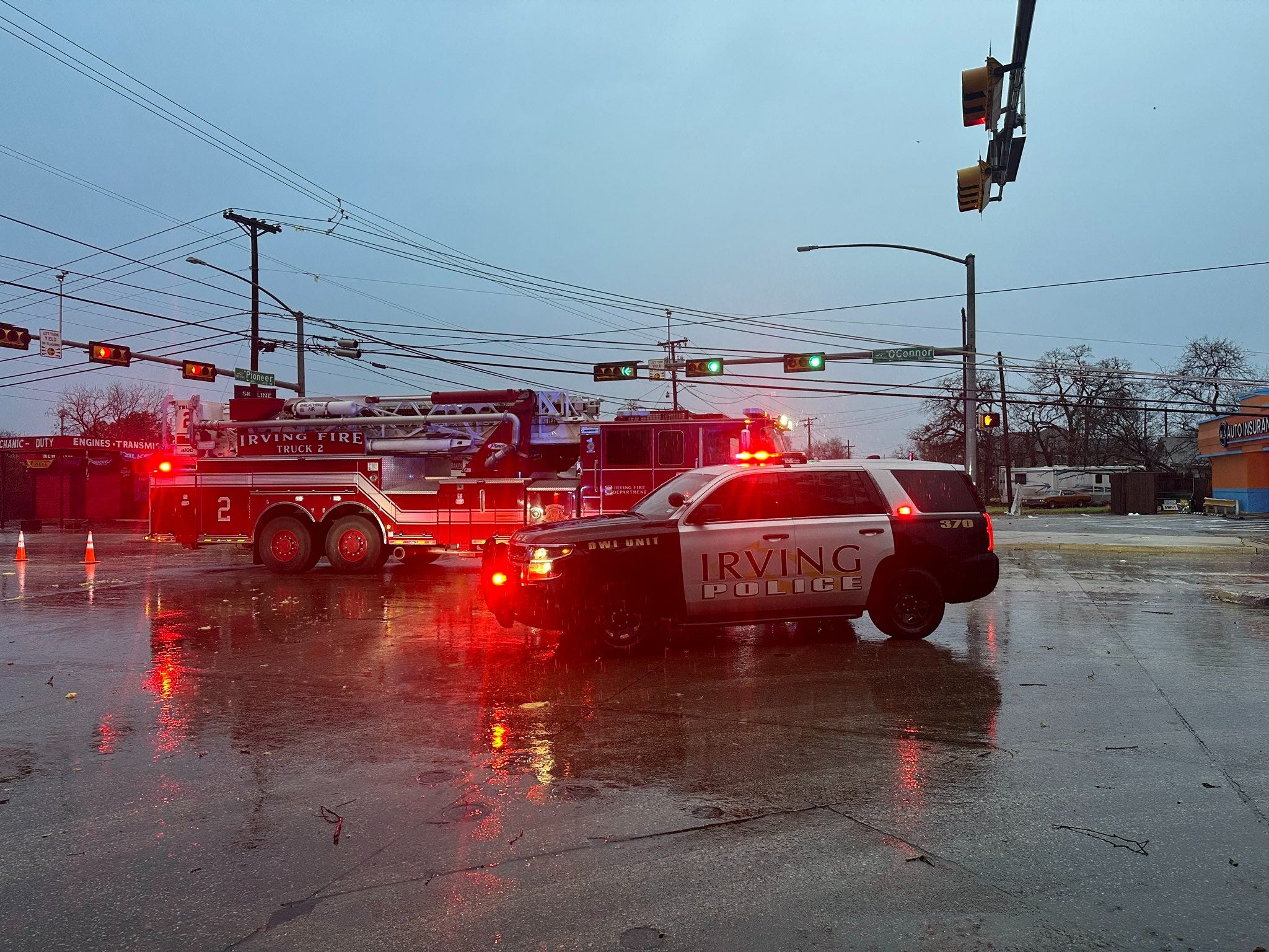 National Weather Service confirms tornado in Irving Tuesday morning