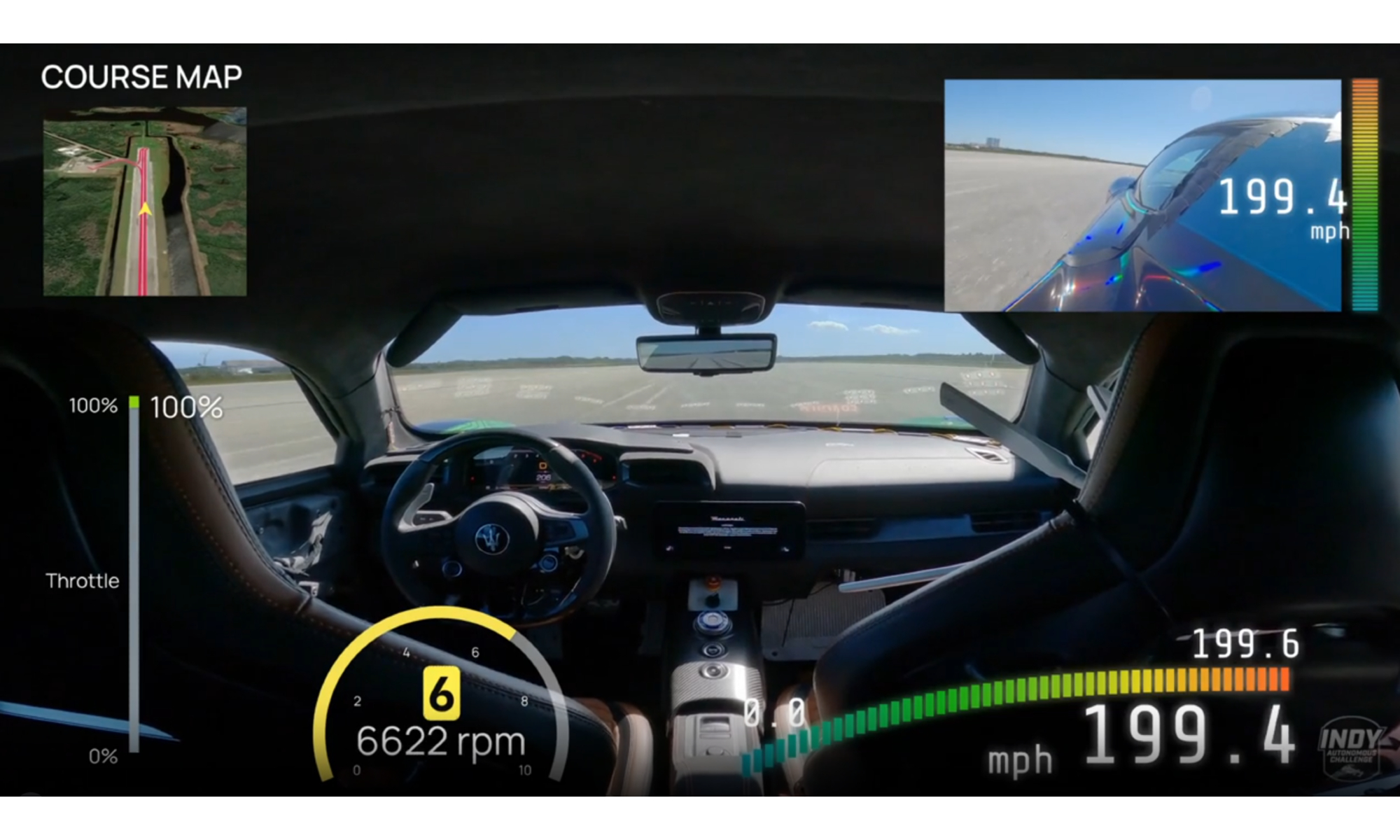 Maserati MC20 sets autonomous world speed record with Indy Autonomous ...