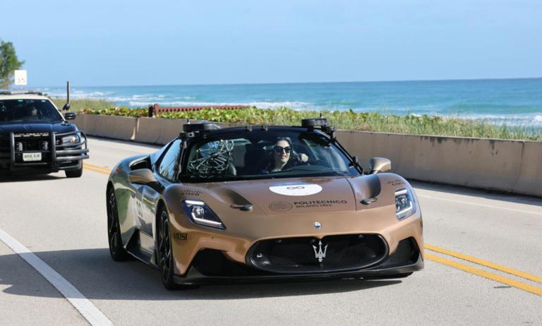 Maserati MC20 sets autonomous world speed record with Indy Autonomous ...