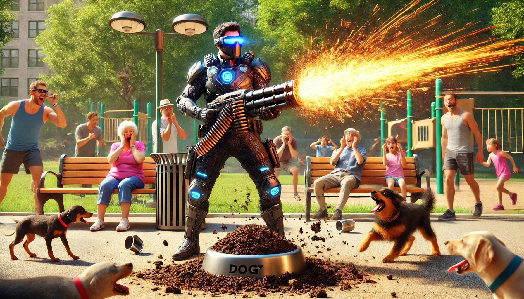 'I've seen the future of dog poop scooping... and it's a blast!'