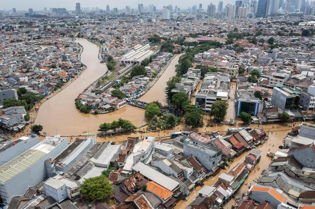 Banjir Jakarta Meluas, Ini Daftar Wilayah yang Tergenang pada 5 Maret