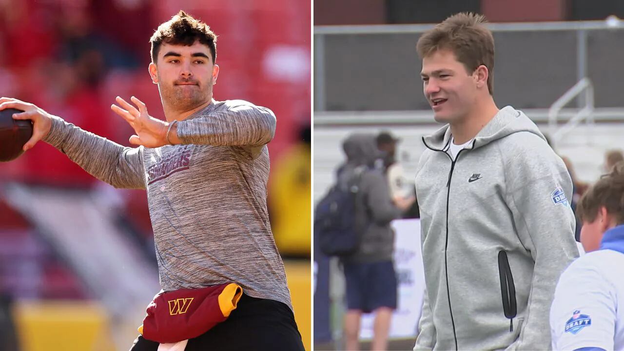 Drake Maye, Sam Howell in Charlotte for ‘Beat an NFL Quarterback ...