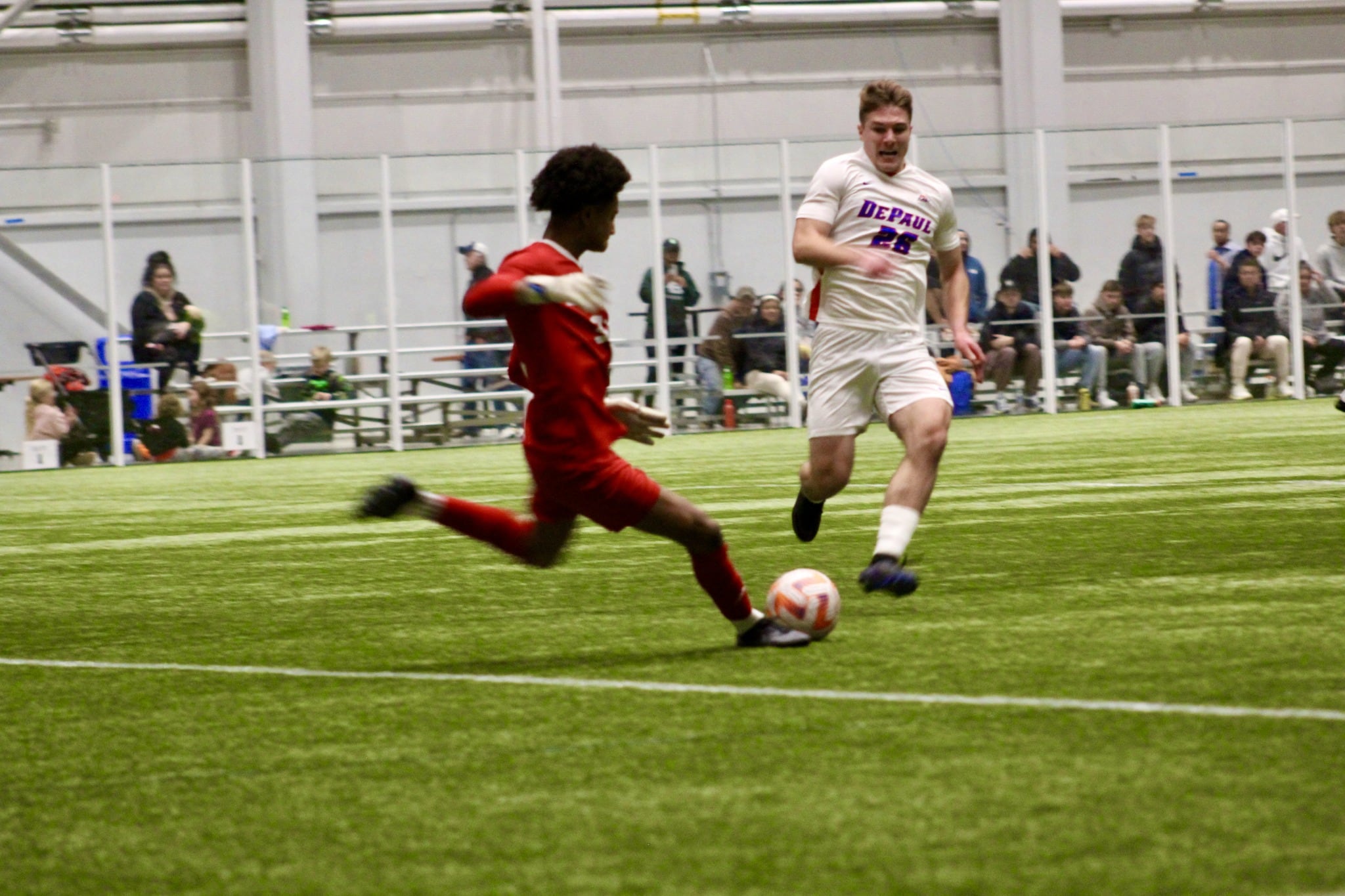 Loves Park indoor soccer field becomes battleground for D1 schools