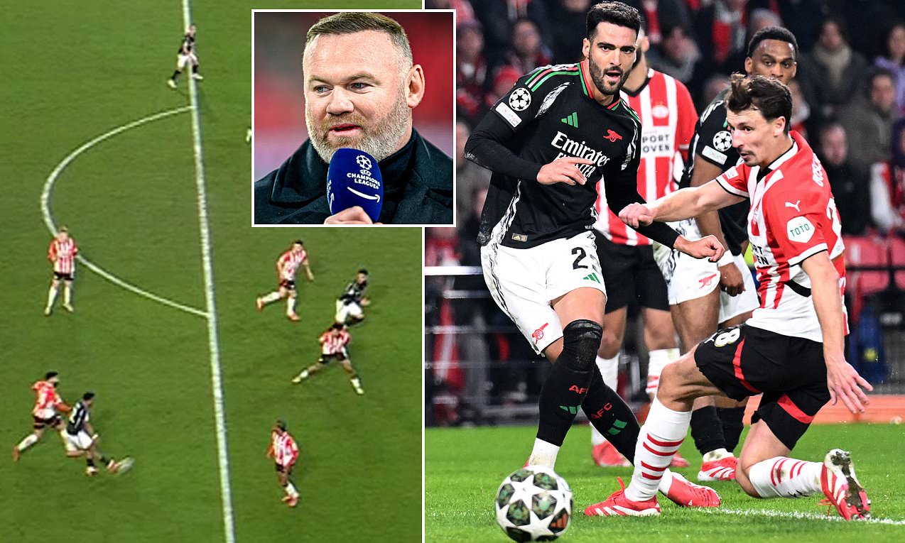 Wayne Rooney sends warning to injured Arsenal duo after Mikel Arteta's ...