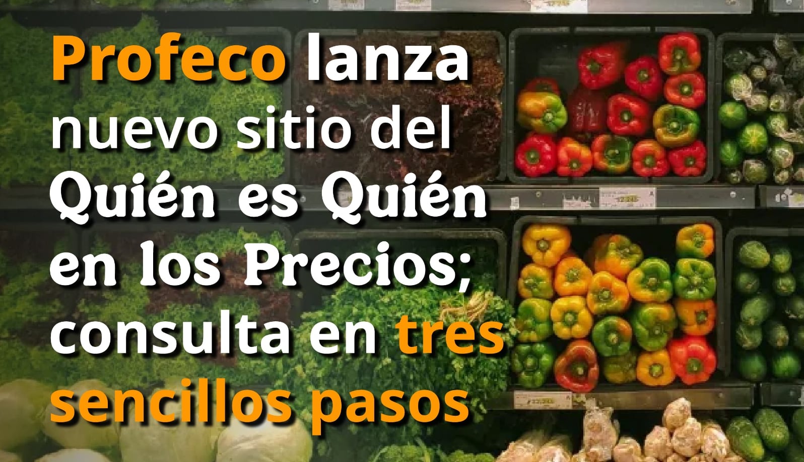 Profeco lanza nuevo sitio web para comparar precios de productos ...