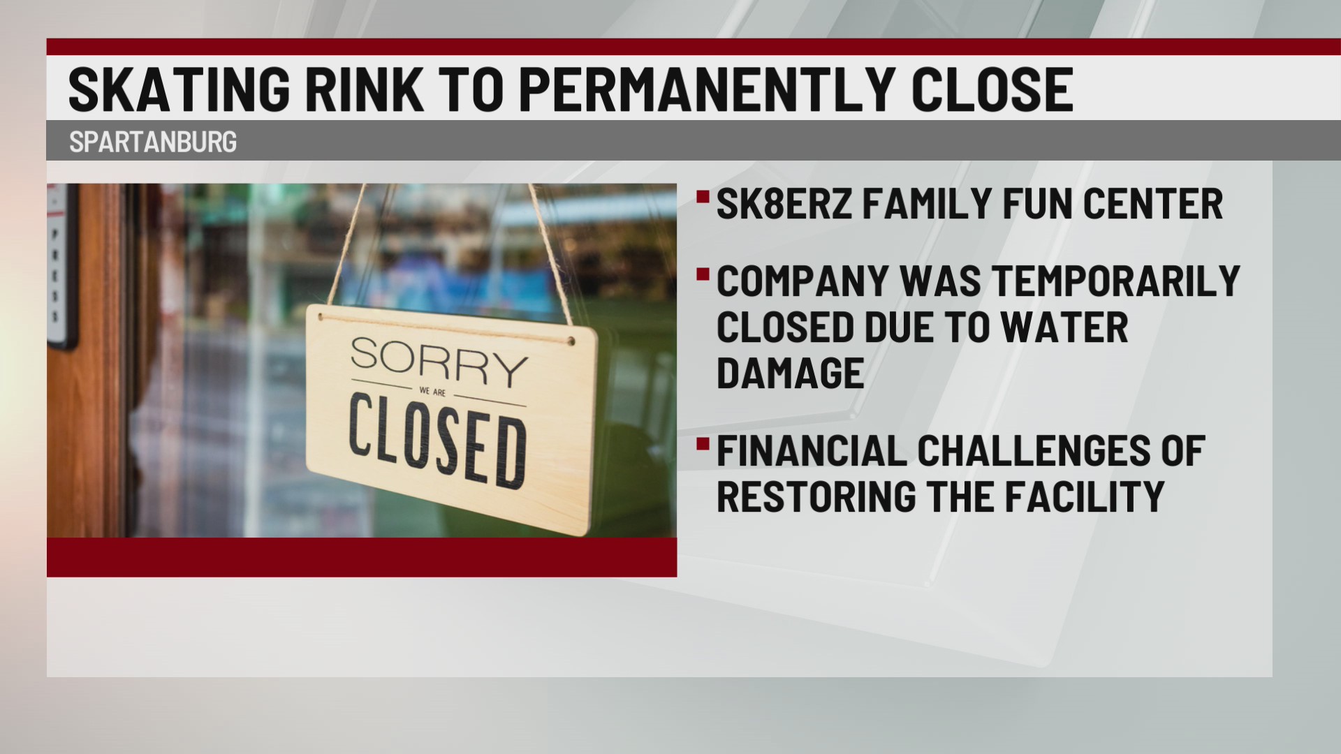 Upstate skating rink to permanently close