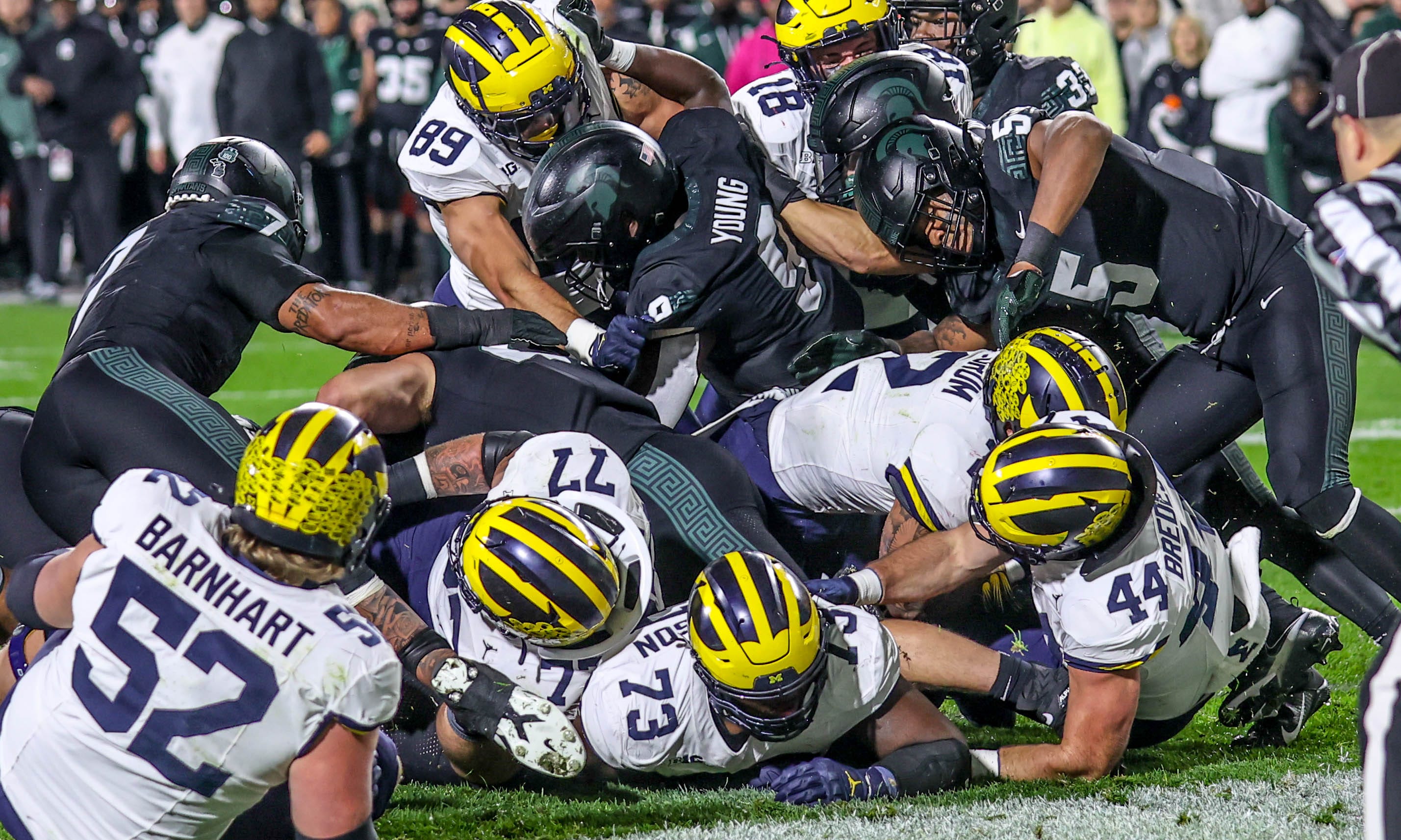 'Belt to behind': Michigan football's NIL golf outing sparks MSU ...