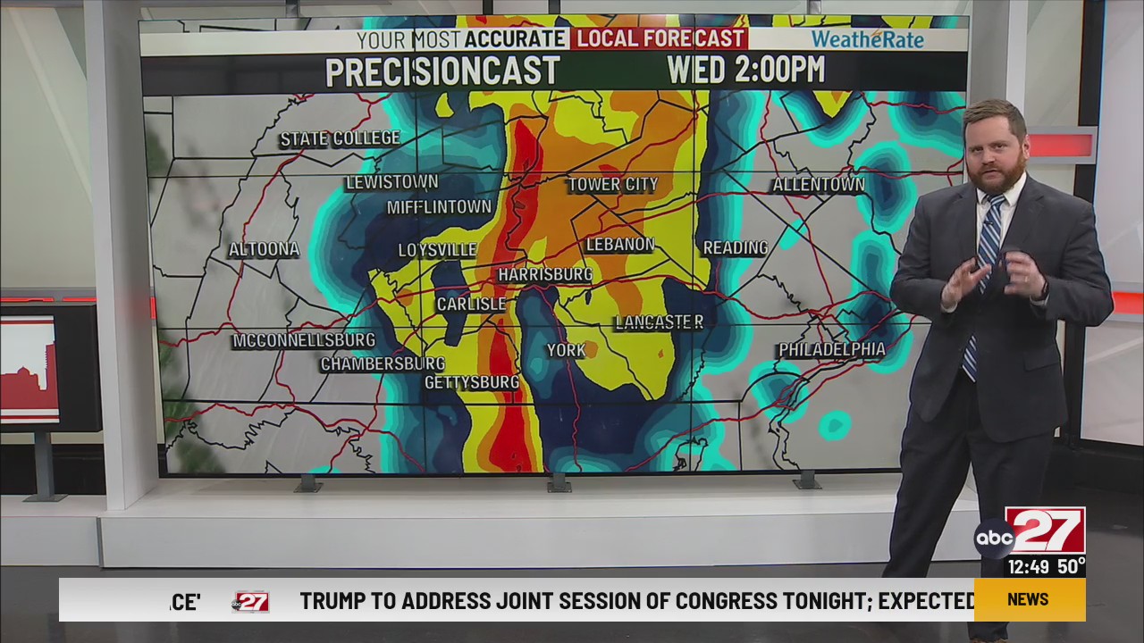 Dan's Tuesday Midday Forecast