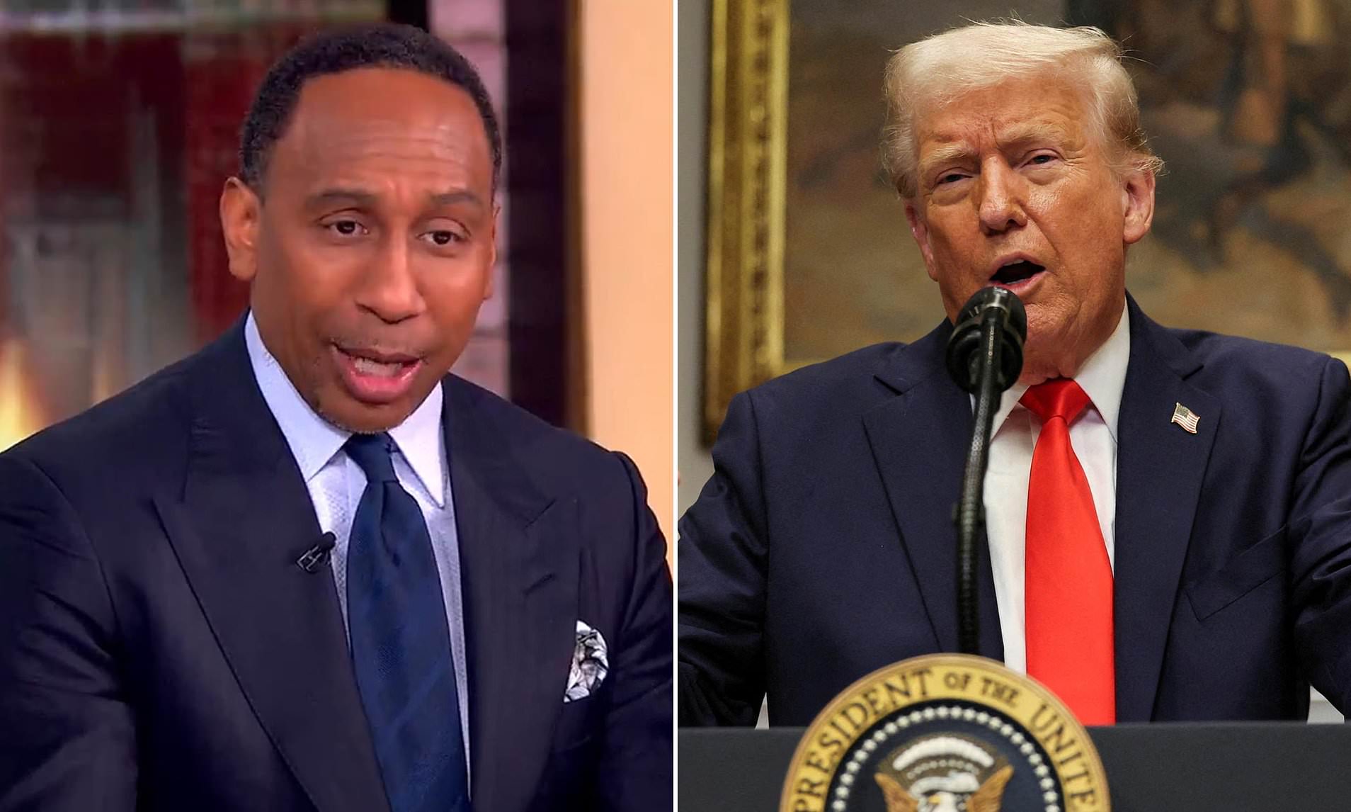 Stephen A. Smith issues bleak Donald Trump warning to the Democrats in ...