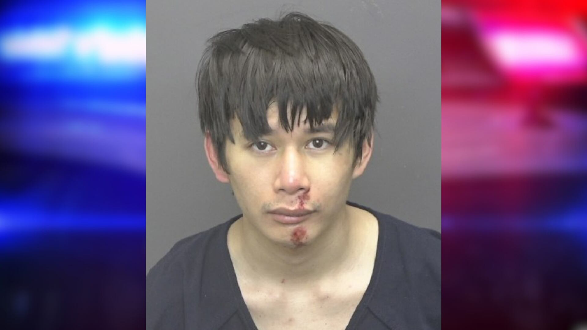 EPD: Man arrested after running at cars and spitting blood at officers