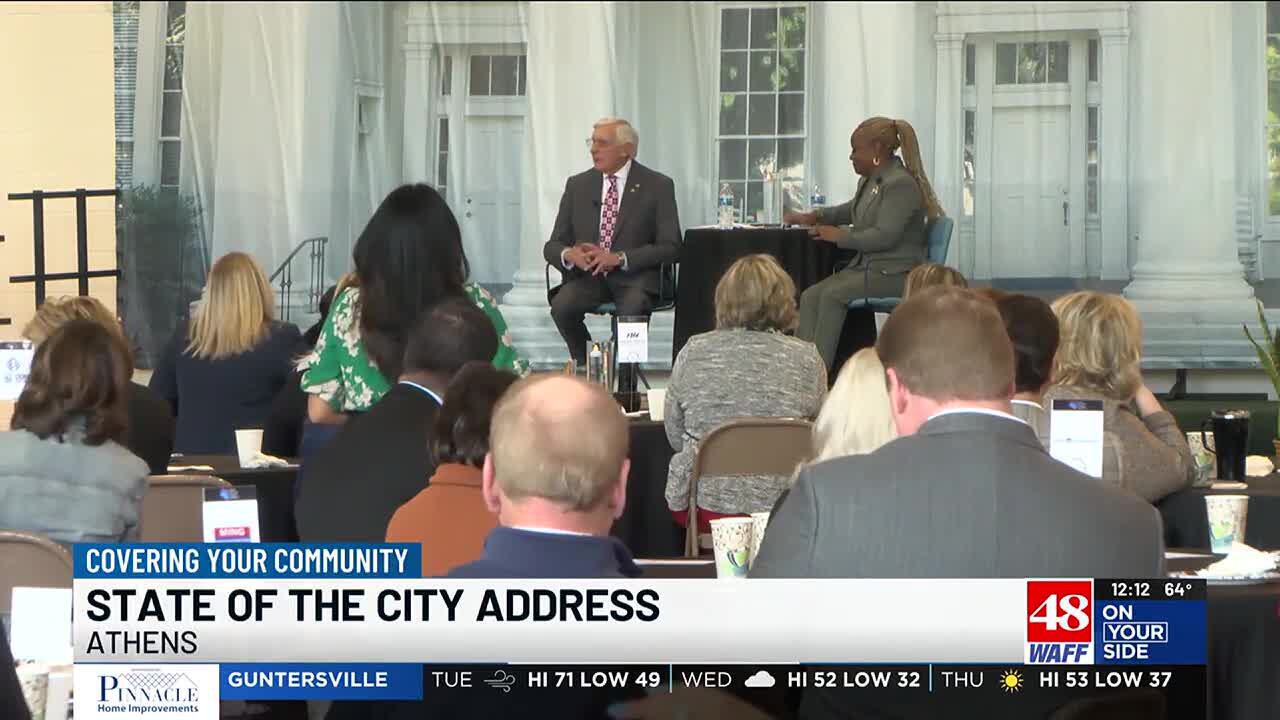 Growth top of mind at State of the City address in Athens