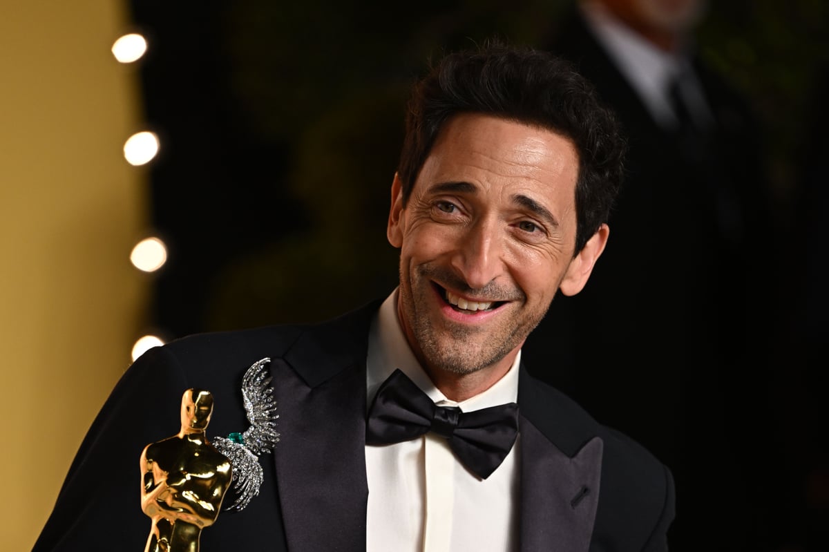 Oscar winner Adrien Brody continues award success as he scores first ...
