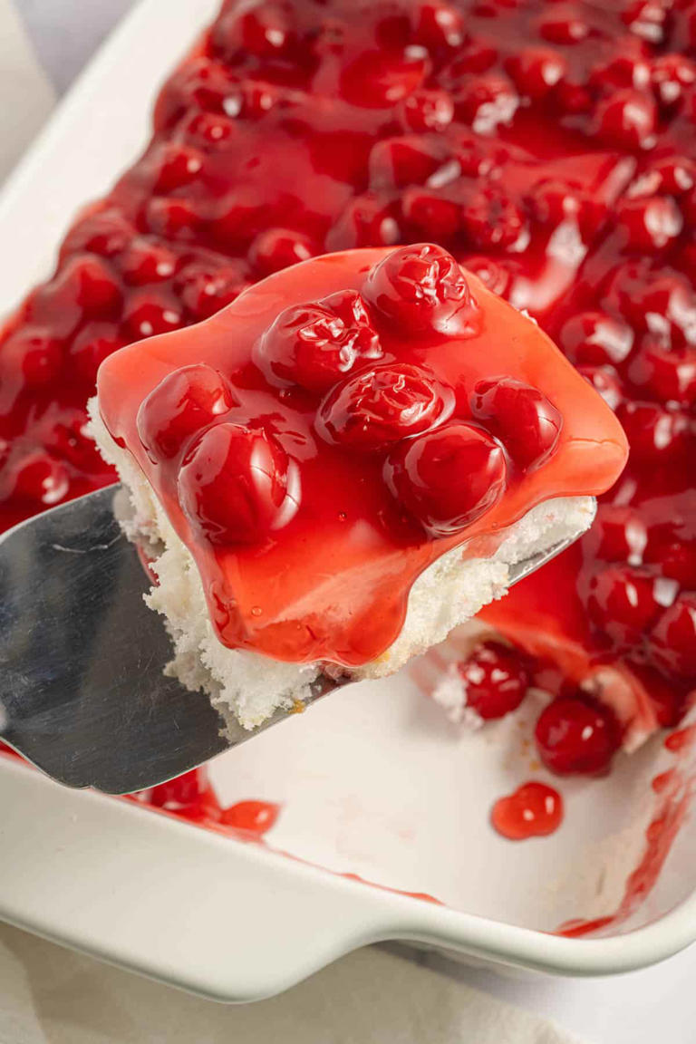 Cherries in the Snow | No Bake Dessert