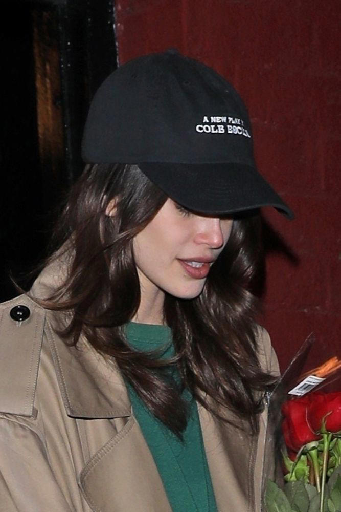 Kaia Gerber Wore the Rich-Looking Spring Coat Angelina Jolie Relies On