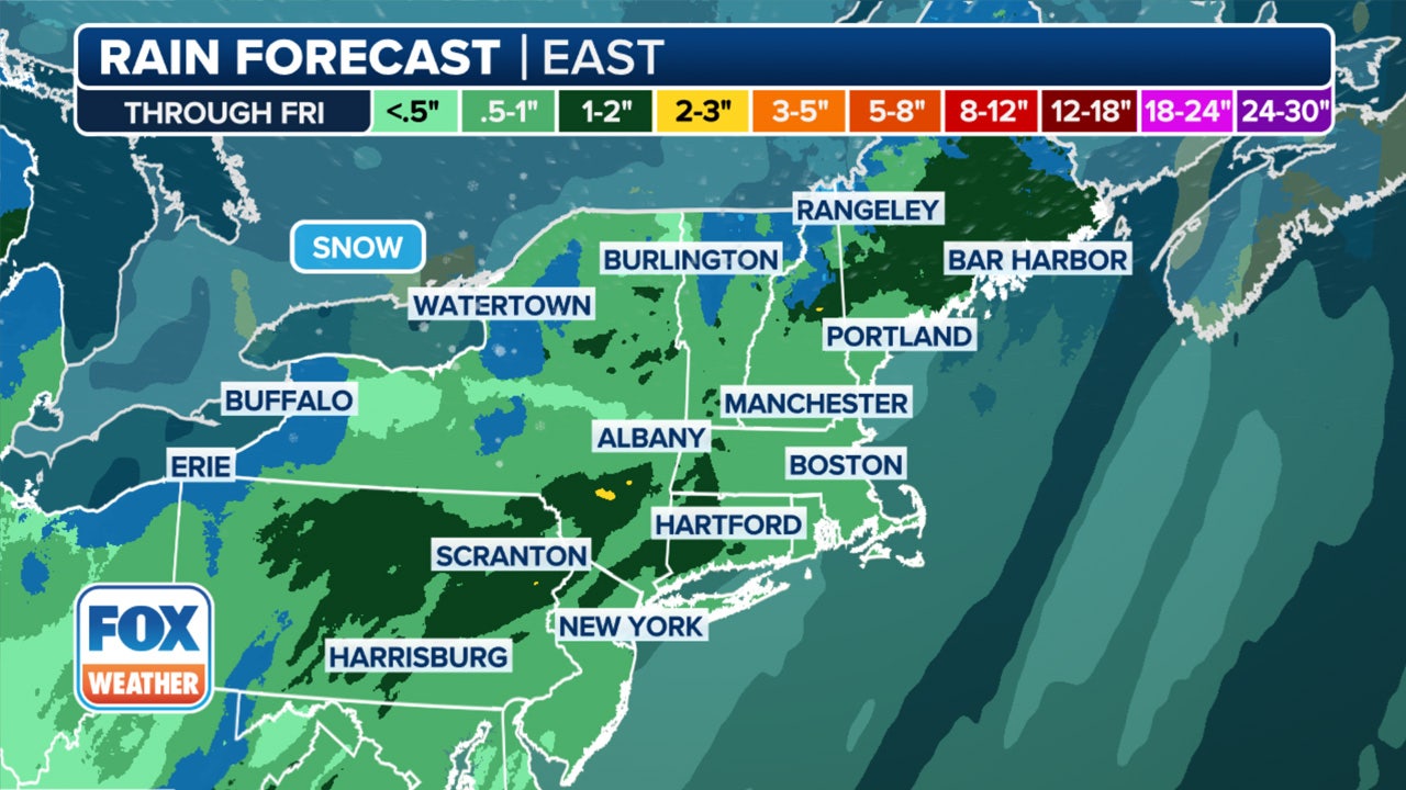 Severe weather alert on Wednesday: NYC braces for heavy rain, gusty ...