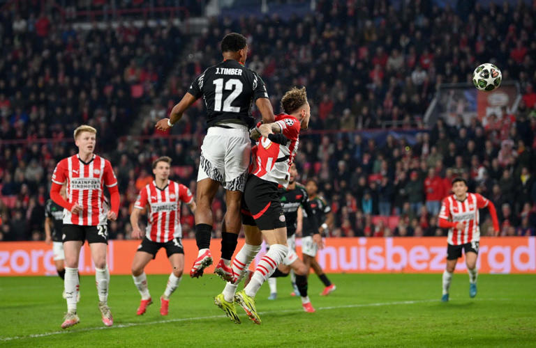 PSV vs Arsenal LIVE: Champions League result and reaction as Gunners ...