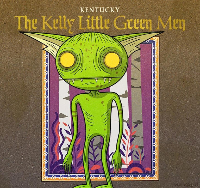 "American Cryptids" — The Most Well Known Mythical Creatures From Every US State