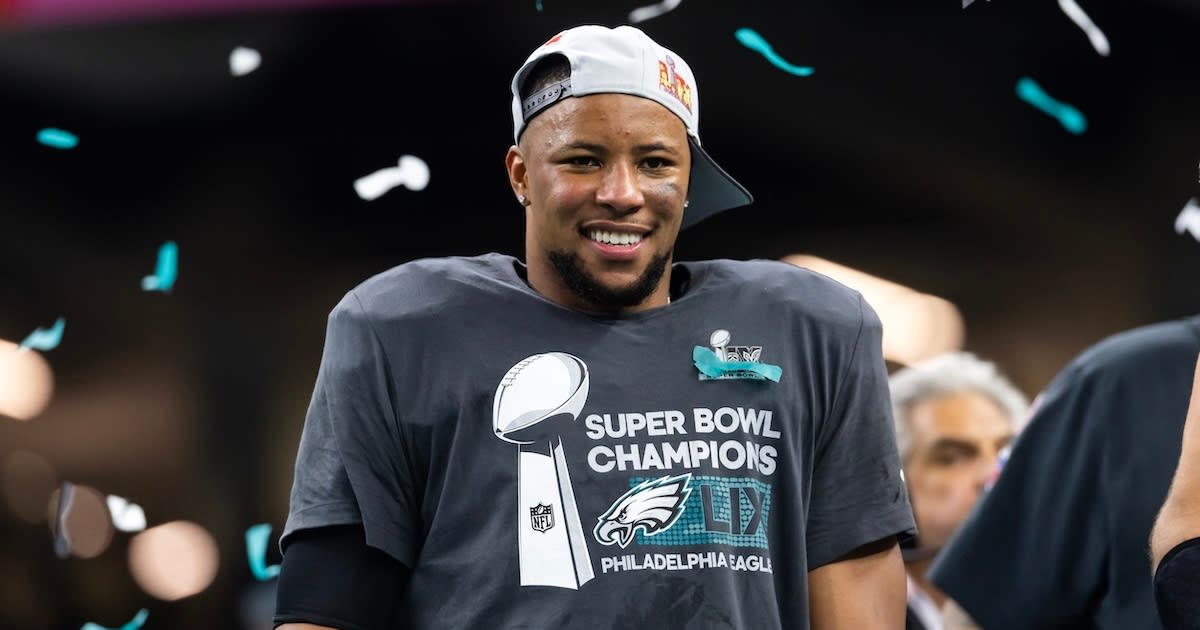 Saquon Barkley becomes highest-paid running back in NFL history with ...