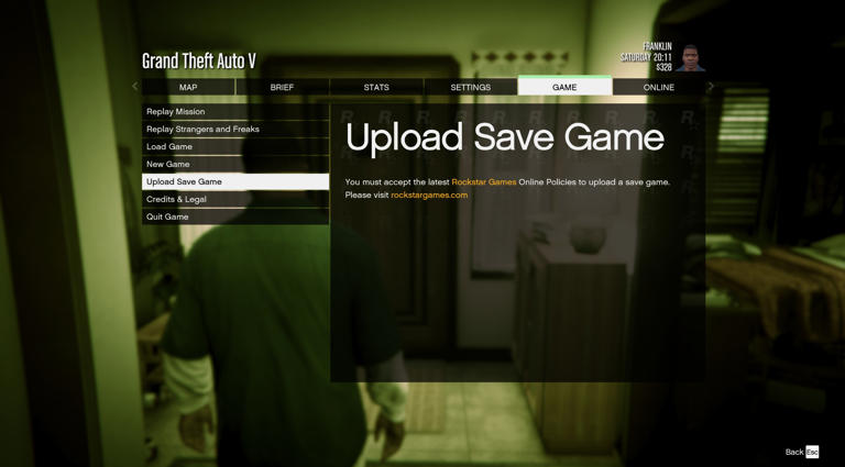 How to transfer your GTA 5 save file to GTA 5 Enhanced and accept ...