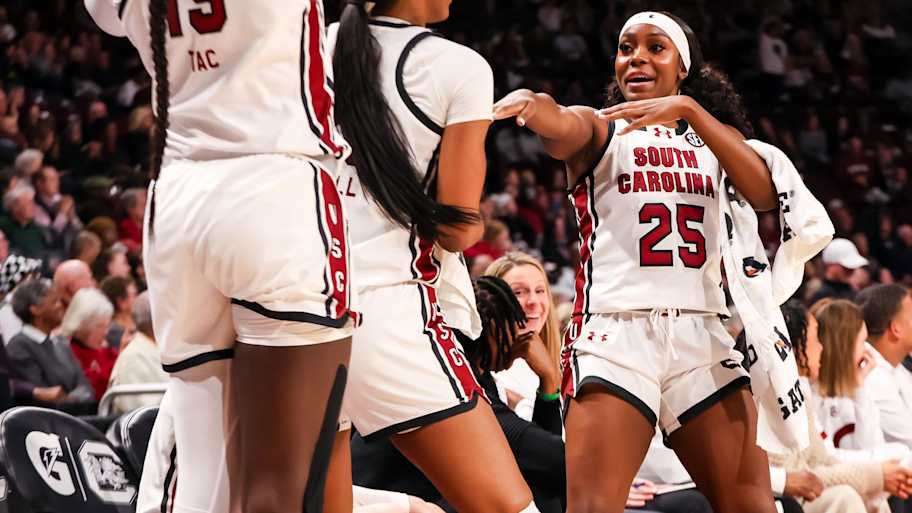South Carolina star Raven Johnson goes formal in miniskirt birthday fit