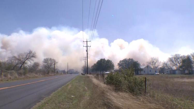Evacuation order issued as crews battle large brush fire 'spreading ...