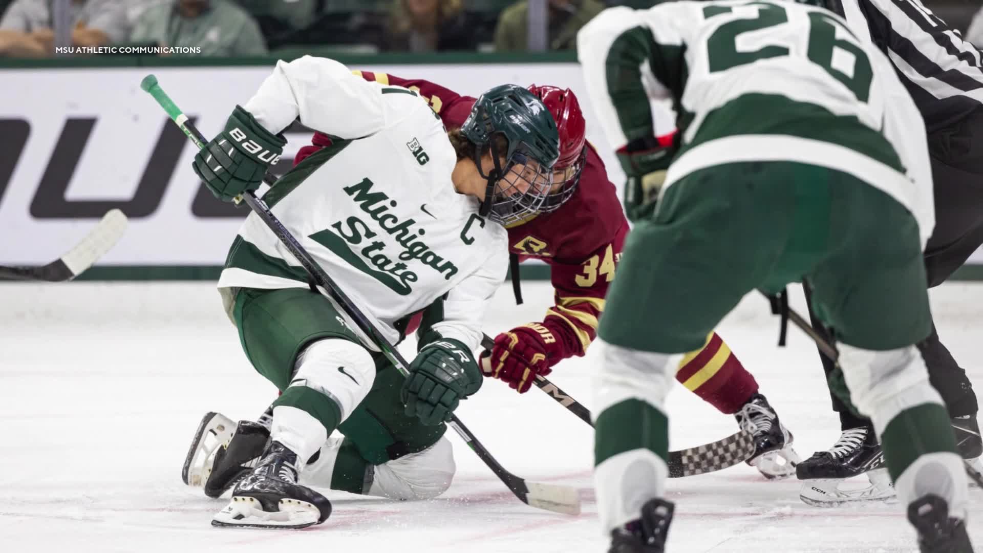 One-on-one with Michigan State hockey senior captain Red Savage