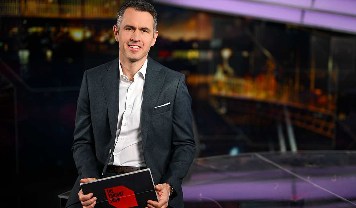 Kieran Cuddihy gets ready to take the hotseat as the new presenter of ...